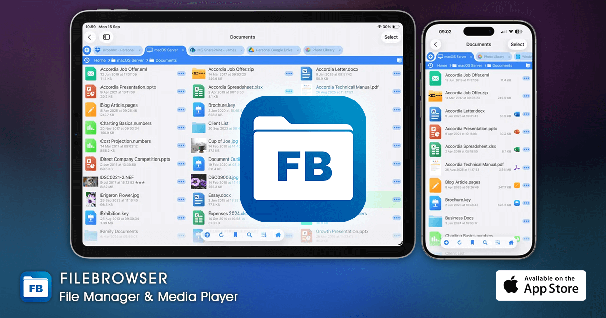 FileBrowser The Best File Manager App on iOS - Free Trial