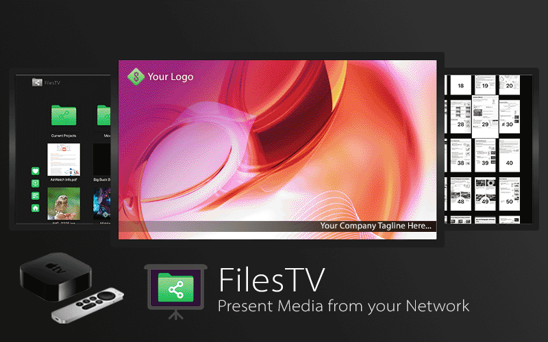 Files TV Brandable Slideshows on Apple TV Files TV Brandable Slideshows on Apple TV