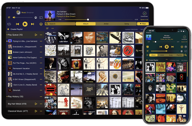 M4A, MP3 Music Player for Mac - MusicStreamer